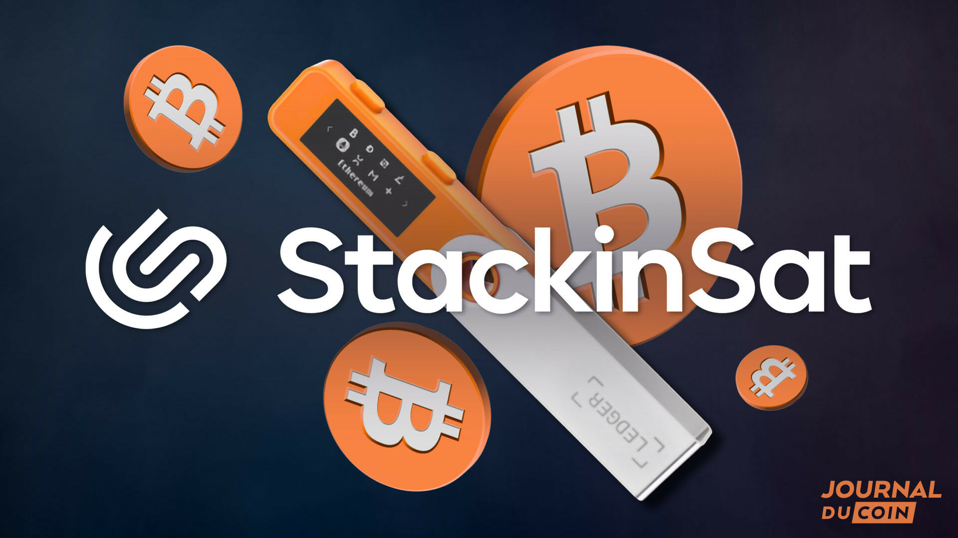 Surfin' Bitcoin : StackinSat débarque sur Ledger Live - Journal du Coin