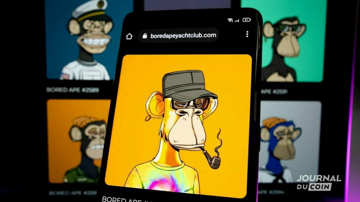 Les NFT du Bored Ape Yacht Club (BAYC) au plus bas - Journal du Coin