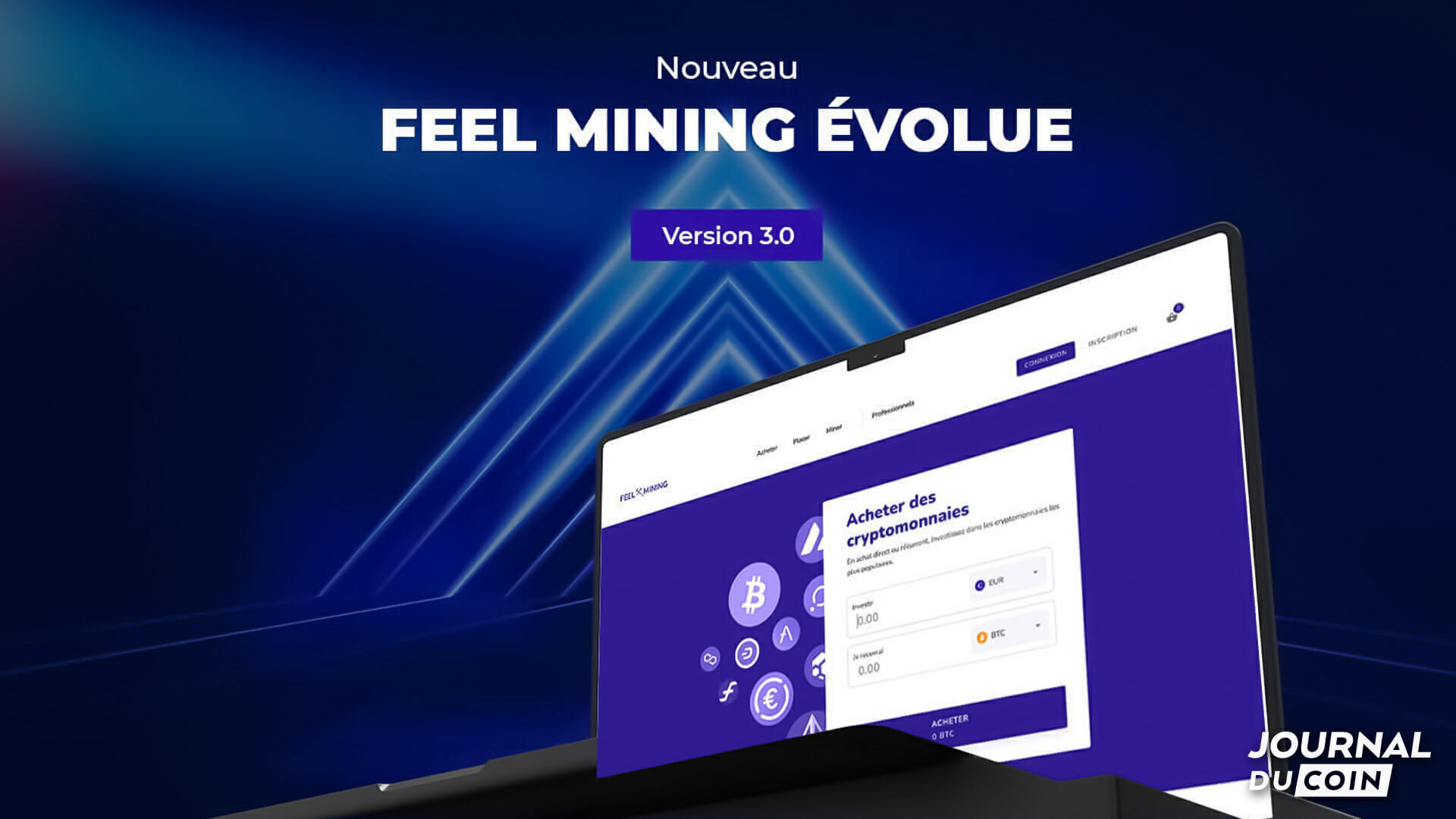 Une V3 pour le web3 : la plateforme DeFi Feel Mining fait peau neuve ...