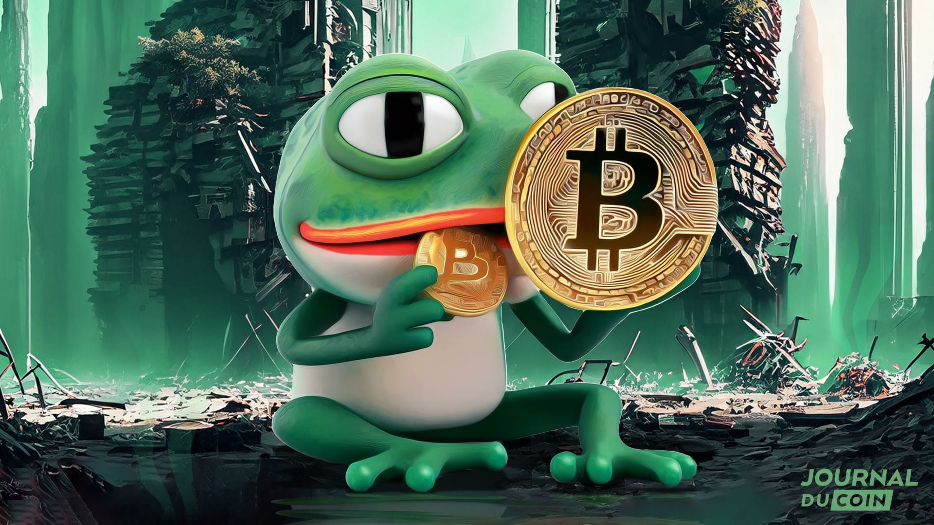 Bitcoin Frogs : la collection de NFT Ordinals dépasse les 2 millions de ...