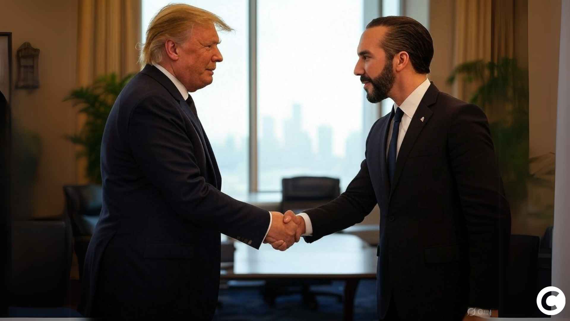 Bitcoin : Rencontre au sommet entre Donald Trump et Nayib Bukele ...